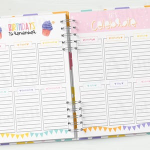 2025-2026 Printable Teacher Planner | Teacher Binder | Bright Floral ...