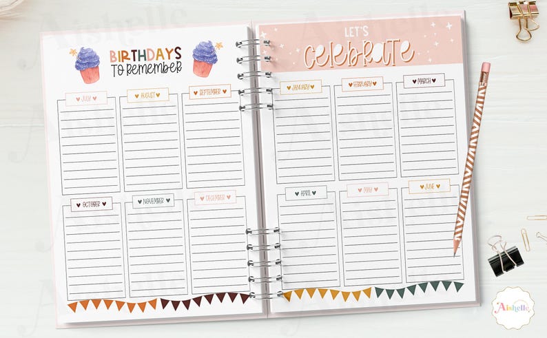 2025-2026 Teacher Planner Printable | Teacher Binder | Boho Rainbow ...