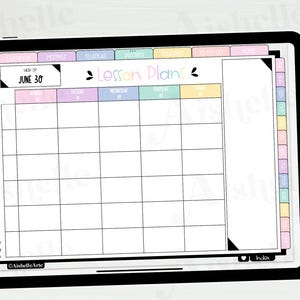 2025-2026 Digital Teacher Planner | Goodnotes Teacher Agenda | With ...