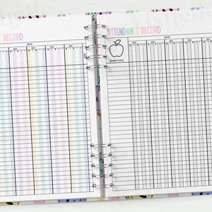2025-2026 Teacher Planner Printable | Teacher Binder | Pastel Smiley ...