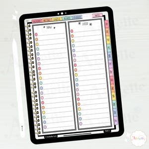 Digital Teacher Planner 2025-2026 | Teacher Goodnotes | With Rainbow ...