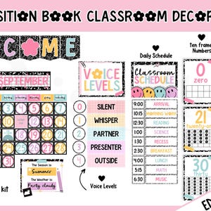 EDITABLE Composition Book Classroom Decor Bundle - PERSONAL USE - Etsy
