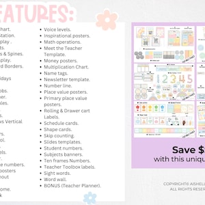 EDITABLE Pastel Classroom Decor Bundle - Bloom in Pastel | PERSONAL USE ...