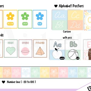 EDITABLE Pastel Classroom Decor Bundle - Bloom in Pastel | PERSONAL USE ...