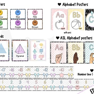 Editable Pastel Smiley Composition Notebook Classroom Decor Bundle ...