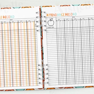 2024-2025 Teacher Planner Printable | Teacher Binder | Groovy Happy ...