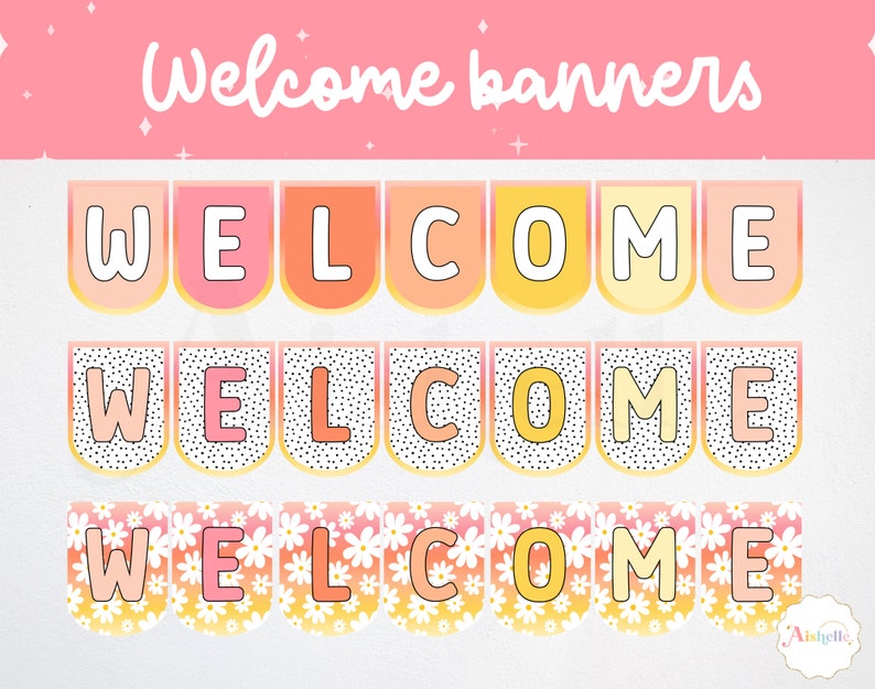 Light Daisy Bulletin Board Kit Back to School Bulletin Board Floral ...