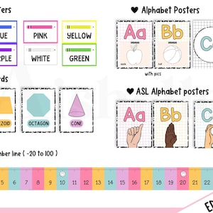 EDITABLE Composition Book Classroom Decor Bundle - PERSONAL USE - Etsy ...