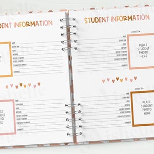 PRINTABLE Teacher Planner 2025-2026 | Teacher Binder | Boho Florals ...