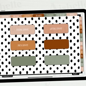 Digital Teacher Planner 2024-2025, Teacher Goodnotes Planner | Boho ...