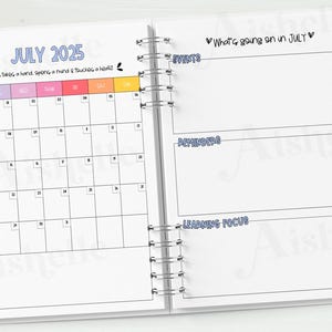 Printable Teacher Planner 2024-2025: Rainbow Theme (personal Use) - Etsy