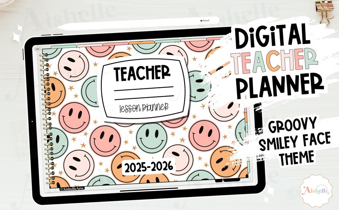 Digital Teacher Planner 2025-2026 | Goodnotes Teacher Planner | With ...