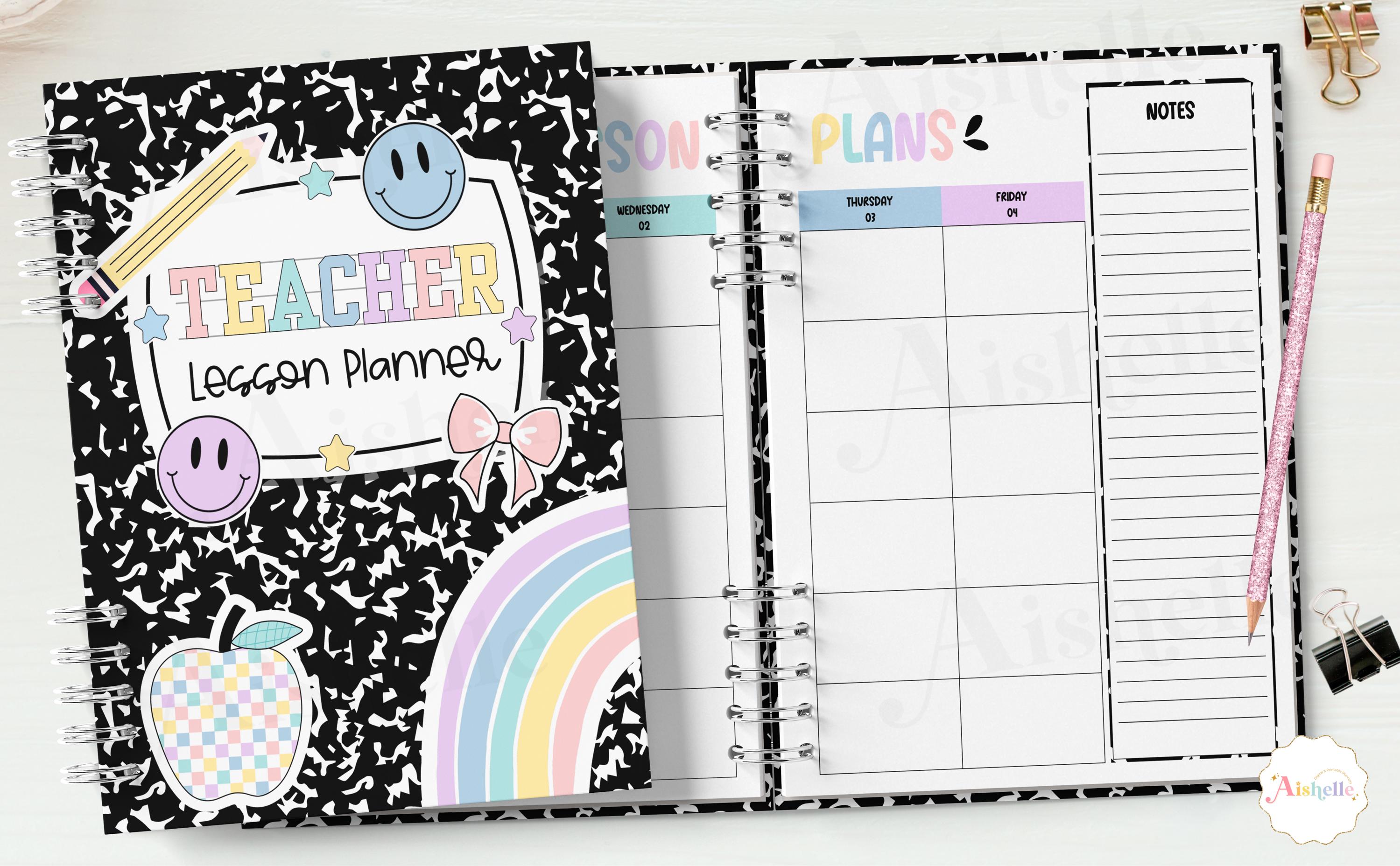 Printable Teacher Planner 2025-2026 | Teacher Binder | Pastel ...