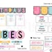 EDITABLE Composition Book Classroom Decor Bundle - PERSONAL USE - Etsy ...
