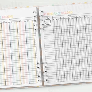 2025-2026 Teacher Planner Printable | Teacher Binder | Pastel Flowers ...