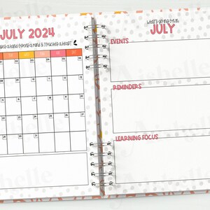 Printable Teacher Planner 2024-2025 | Teacher Binder | Light Daisy ...
