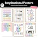 Pastel Classroom Inspirational Posters: Smiley Decor (PDF Download) - Etsy