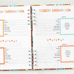 2024-2025 Teacher Planner Printable | Teacher Binder | Groovy Happy ...