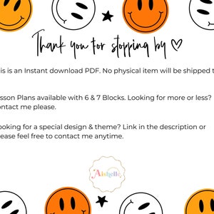 2024-2025 Teacher Planner Printable | Teacher Binder | Groovy Happy ...