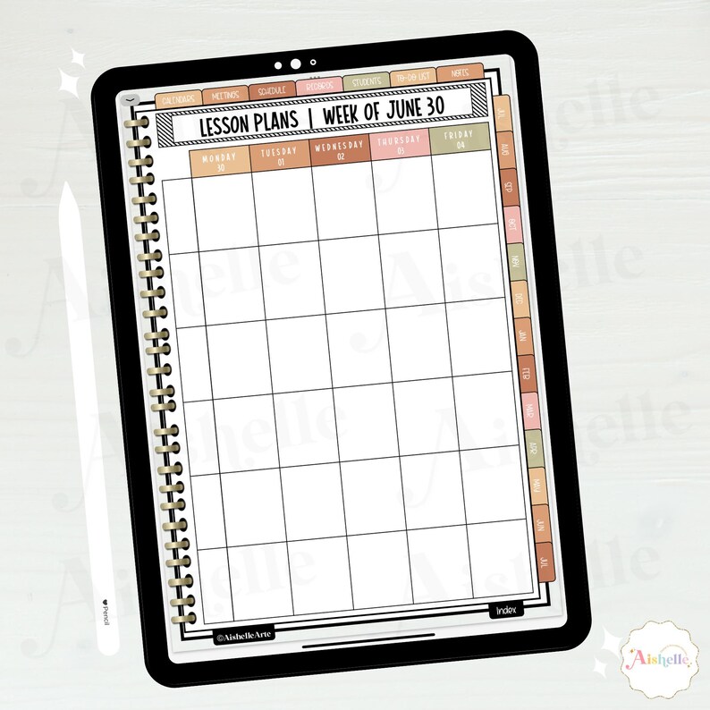 2025-2026 Digital Teacher Planner | Goodnotes Teacher | Boho Daisy ...