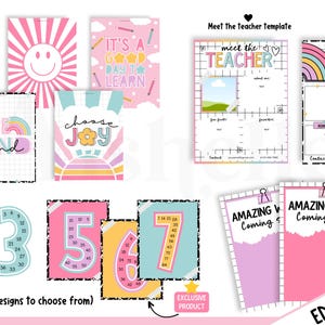 EDITABLE Composition Book Classroom Decor Bundle - PERSONAL USE - Etsy