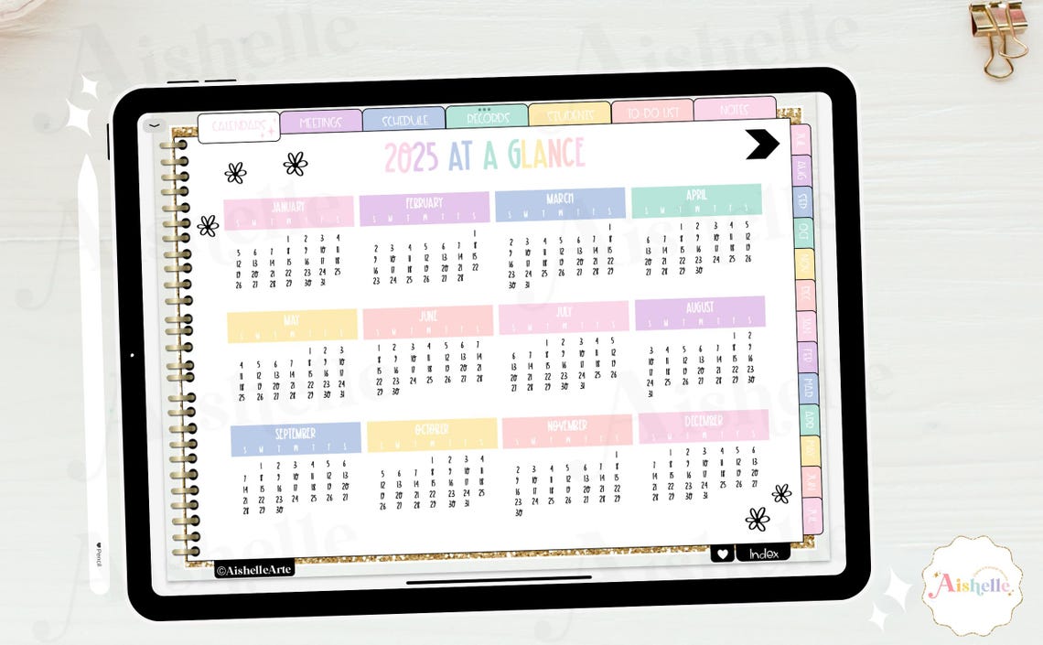 2025-2026 Digital Teacher Planner | Goodnotes Teacher Agenda | With ...