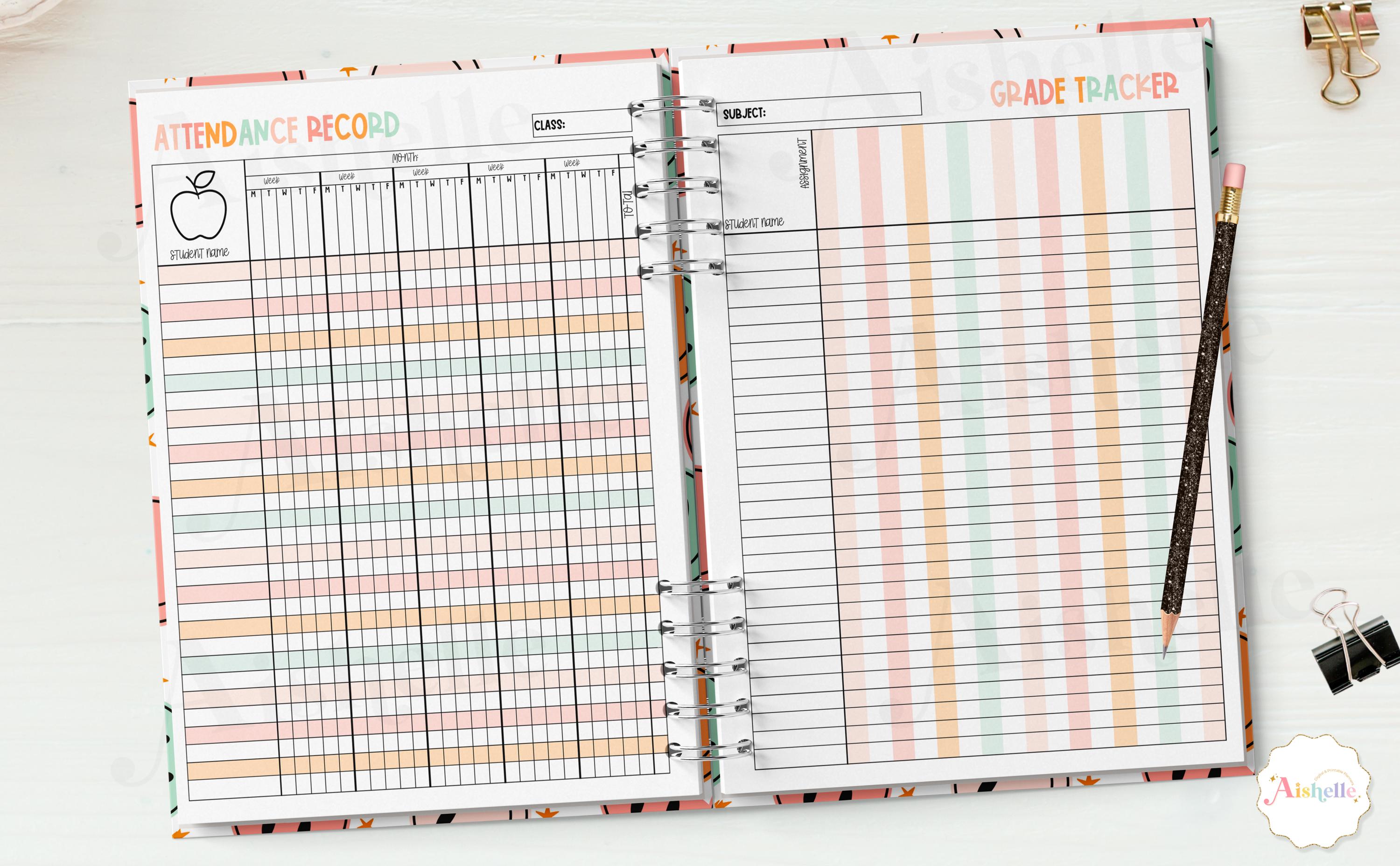 2026-2027 Printable Teacher Planner | Teacher Binder | Groovy Smiley ...