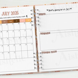 Printable Teacher Planner 2025-2026 | Teacher Binder | With Boho Smiley ...