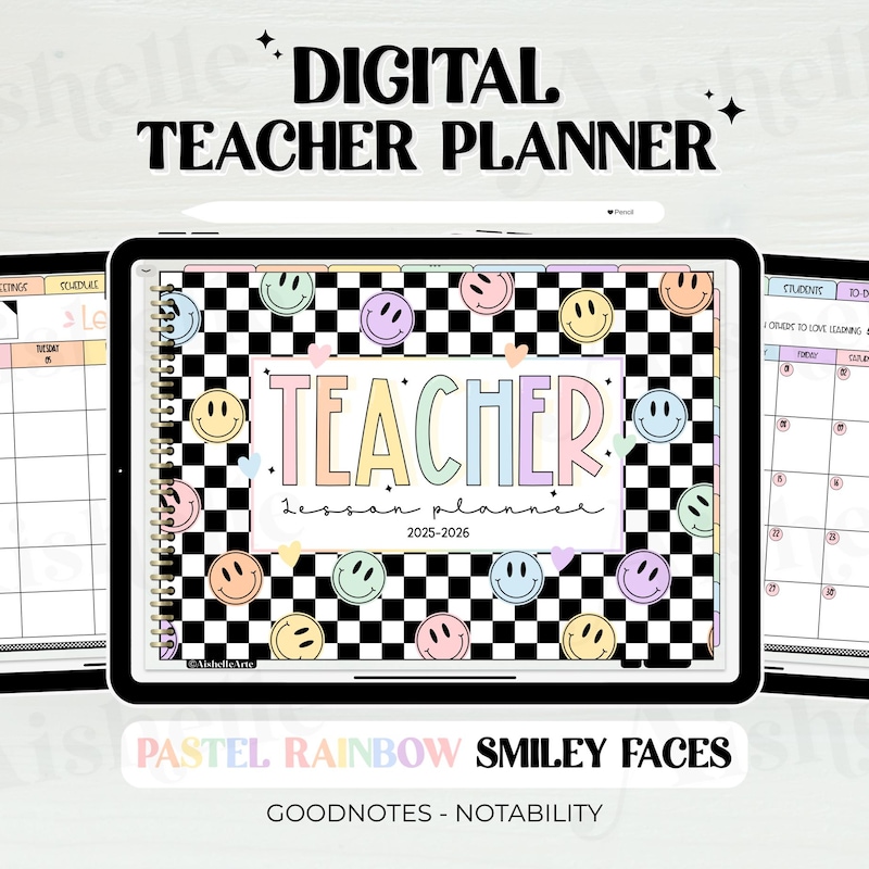 2026 Planner Checkered - Etsy