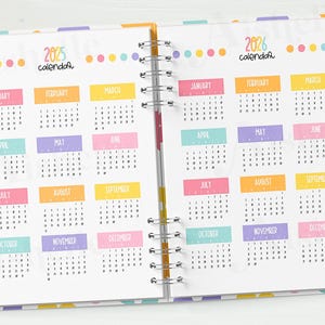 2025-2026 Printable Teacher Planner | Teacher Binder | Bright Floral ...