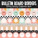 Groovy Bulletin Board Borders | Groovy Happy Faces Classroom Decor ...