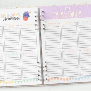 2025-2026 Teacher Planner Printable | Teacher Binder | Pastel Flowers ...