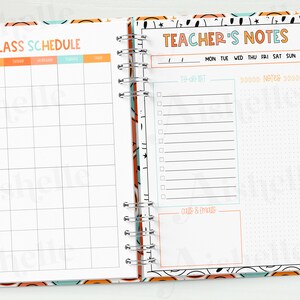 2024-2025 Teacher Planner Printable | Teacher Binder | Groovy Happy ...