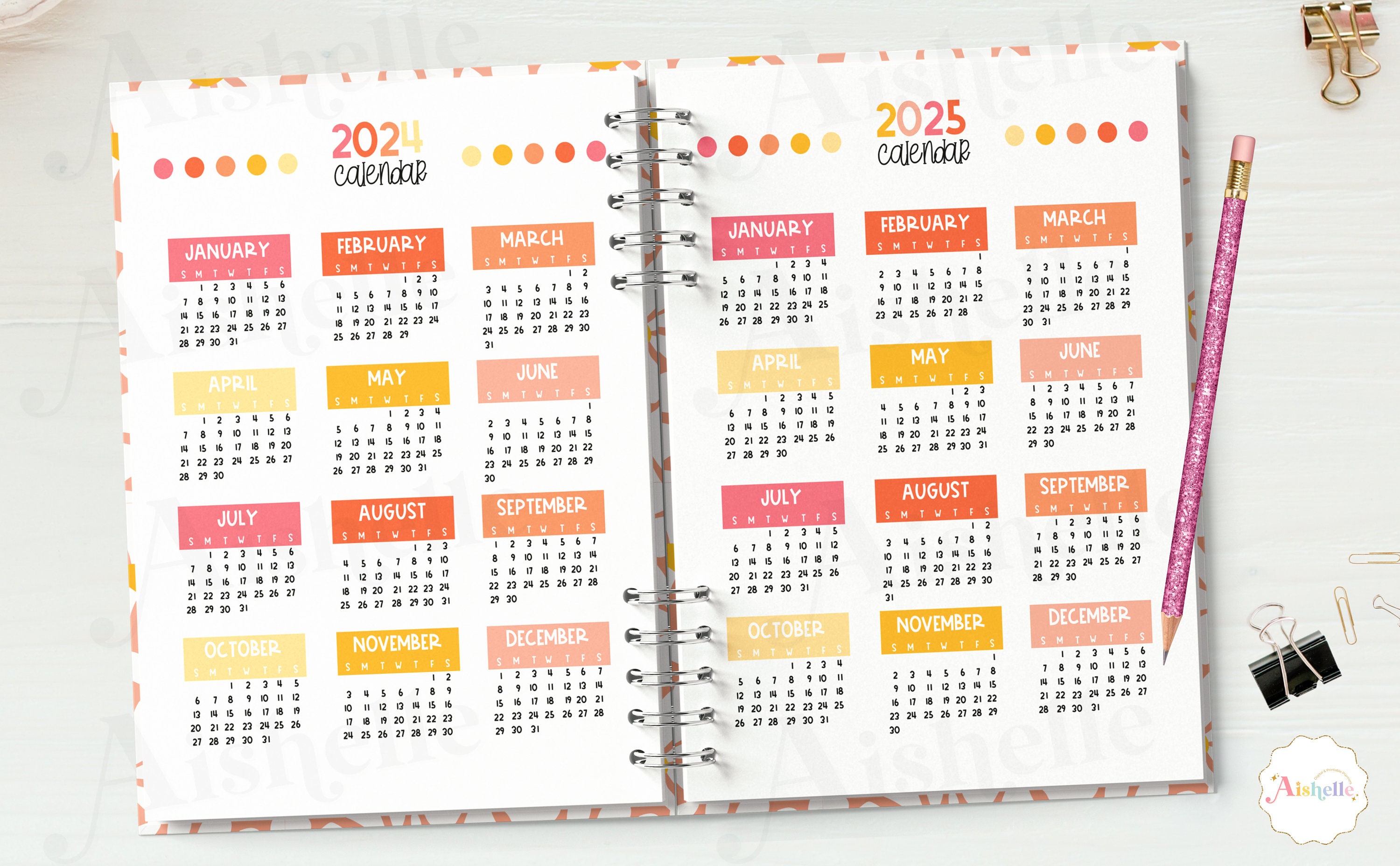 Printable Teacher Planner 2024-2025 Teacher Binder Light Daisy Planner ...