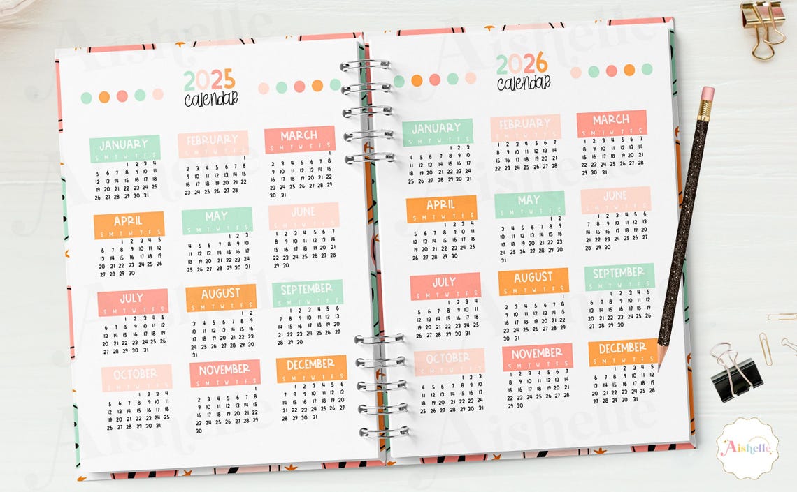 Printable Teacher Planner 2025-2026 | Teacher Binder | Groovy Smiley ...