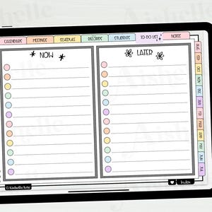 Digital Teacher Planner 2025-2026 | Teacher Goodnotes | With Checkered ...