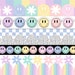 Pastel Bulletin Board Borders | Pastel Happy Faces Classroom Decor ...