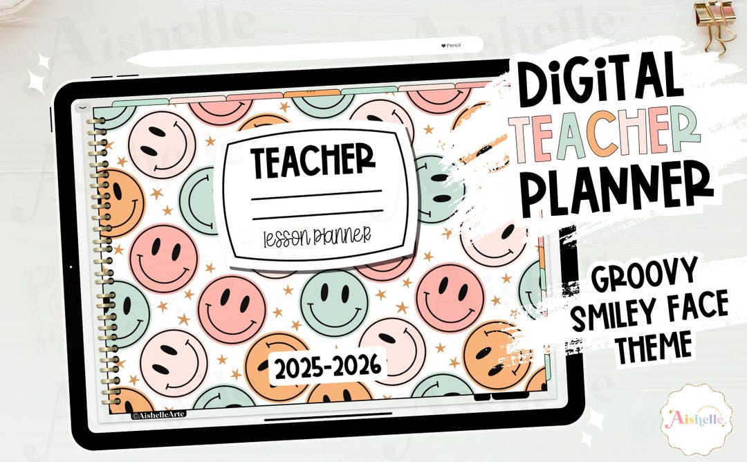 Digital Teacher Planner 2025-2026 | Goodnotes Teacher Planner | With ...