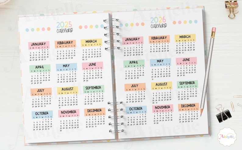 2025-2026 Teacher Planner Printable | Teacher Binder | Pastel Flowers ...