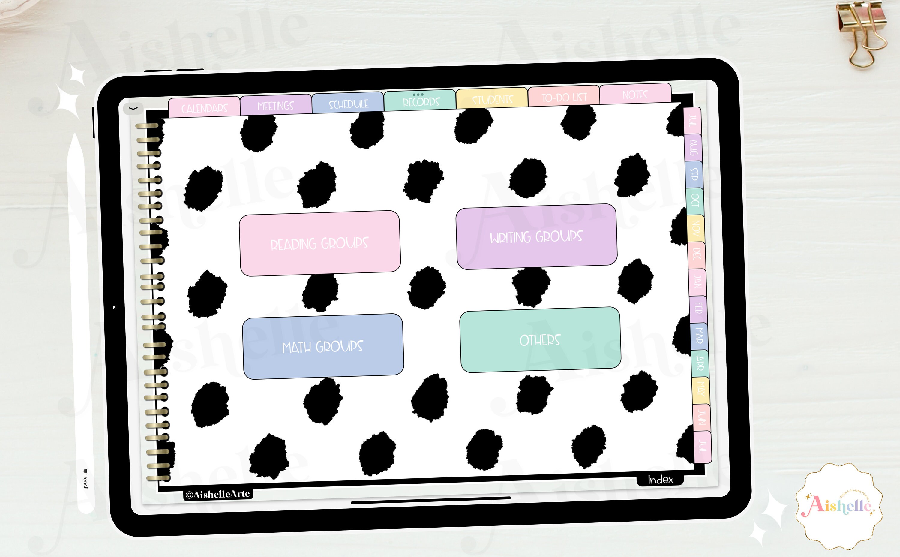 2024-2025 Digital Teacher Planner, Goodnotes Teacher Planner With ...