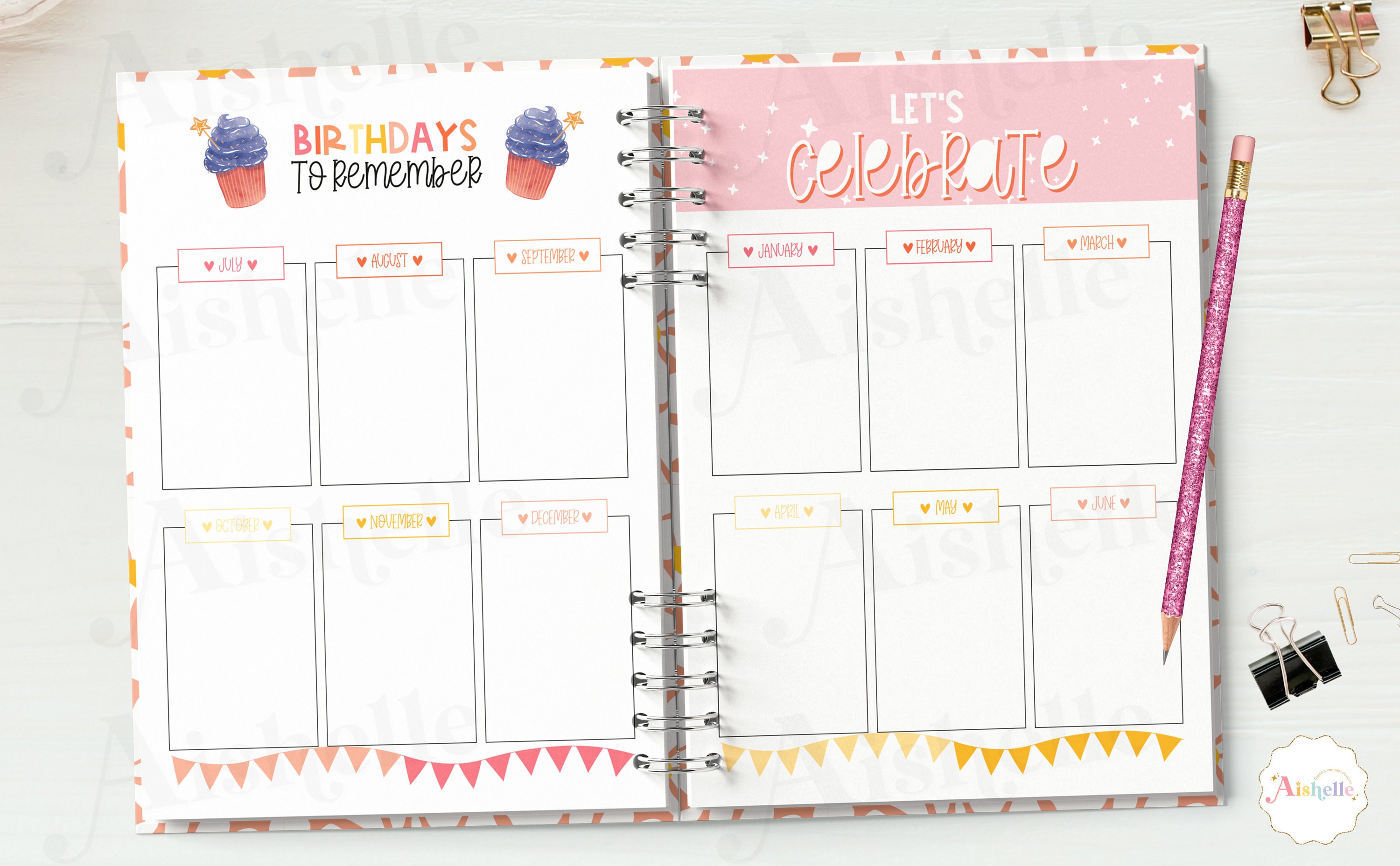 Printable Teacher Planner 2024-2025 Teacher Binder Light Daisy Planner ...