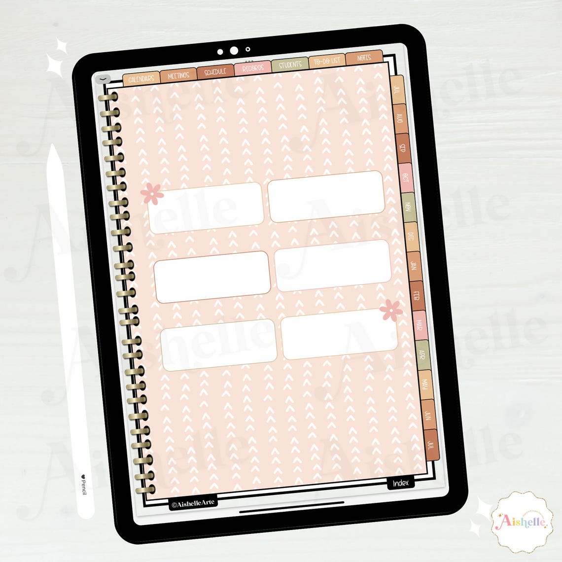 2025-2026 Digital Teacher Planner | Goodnotes Teacher | Boho Daisy ...