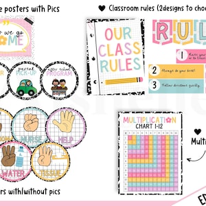 EDITABLE Composition Book Classroom Decor Bundle - PERSONAL USE - Etsy