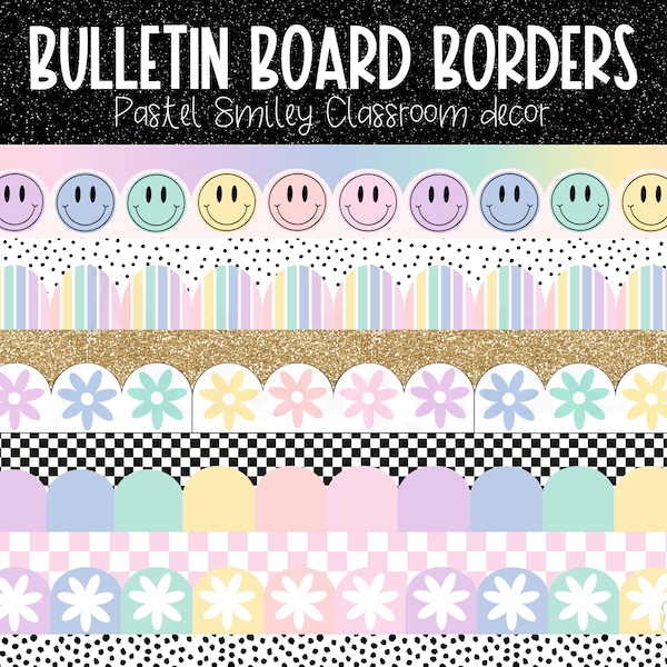 Classroom Board Borders - Etsy