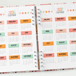 2026-2027 Printable Teacher Planner | Teacher Binder | Groovy Smiley ...