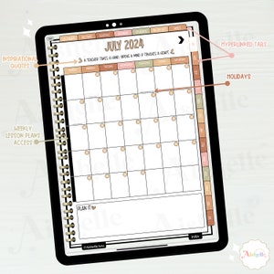 2024-2025 Digital Teacher Planner | Goodnotes Teacher | Boho Daisy ...