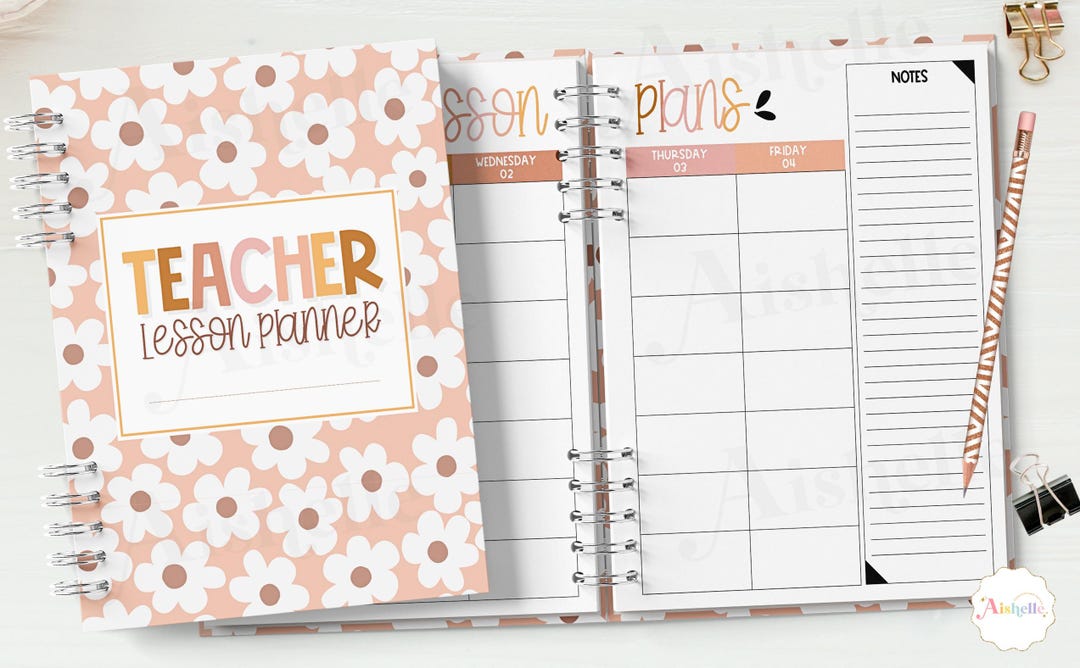 PRINTABLE Teacher Planner 2025-2026 | Teacher Binder | Boho Florals ...