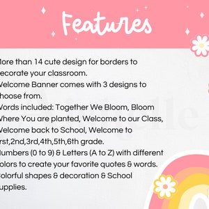 Light Daisy Bulletin Board Kit | Back to School Bulletin Board | Floral ...