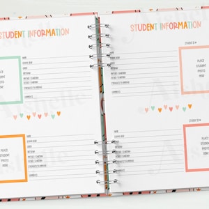 2026-2027 Printable Teacher Planner | Teacher Binder | Groovy Smiley ...