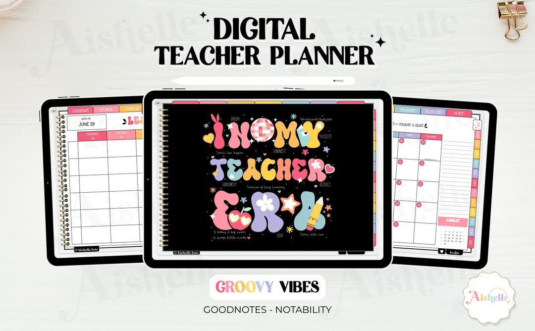 Digital Teacher Planner 2026-2027 | Teacher Goodnotes & Notability ...